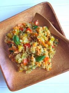 Vegetable Confetti Quinoa - Half Your Plate